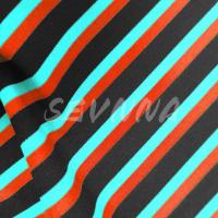 China Odor Resistant 155cm Stretchable Yoga Wear Fabric Custom Printed with 4-Way Stretch for sale