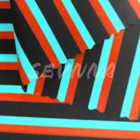 China Odor Resistant 155cm Stretchable Yoga Wear Fabric Custom Printed with 4-Way Stretch for sale