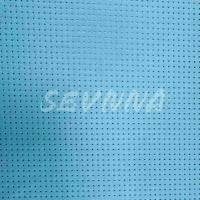 China Custom Green Textiles Recycled Nylon Spandex Seamless Activewear Bra Fabric Workout Bra Material for sale