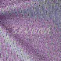 China Cool Touch Lightweight Recycled Nylon Fabric Circular Knit Stripe 73% Recycled Nylon for sale