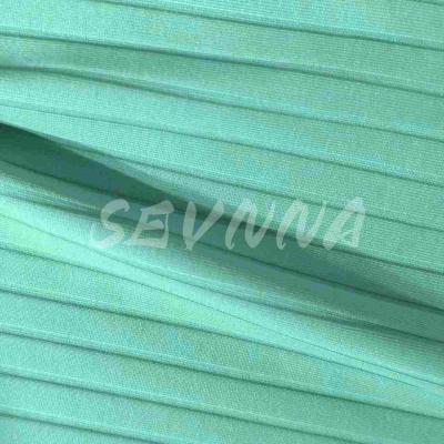 China Recycled Lycra Fabric with Fog Foil Metallic Print Hologram Circular Knit for sale