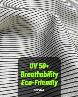 China 330gsm 66%Recycled Poly + 11%Nylon + 23%Spandex Recycled Swimwear Fabric for Beach, Pool for sale