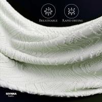 China Jacquard Style Double Knit Fabric For Summer / Autumn Availability for sale