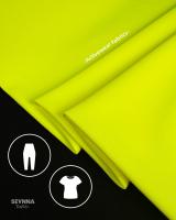 China Yellow 152cm Width Polyester Spandex Fabric With High Elasticity for sale