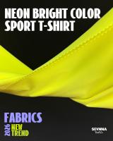 China Yellow 152cm Width Polyester Spandex Fabric With High Elasticity for sale