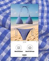 China Two Way Elastic Eco Friendly Swimwear Fabric for Swimwear Collection for sale