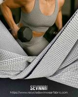 China Durable Yoga Wear Fabric Stretching Anti Odor Warp Knit 4 Way Stretch for sale