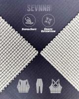 China Durable Yoga Wear Fabric Stretching Anti Odor Warp Knit 4 Way Stretch for sale