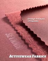 China Breathable and Stretch Activewear Knit Fabric for Active Lifestyle for sale