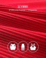 China Red 265-270gsm Athletic Style Activewear Knit Fabric for Clothing Business for sale