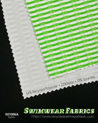 China 245gsm Swim Textured Fabrics Alternatives for Sun Protection and UPF 50 for sale