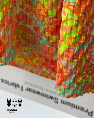 China 215gsm Textured Swim Fabric for Swimwear for sale