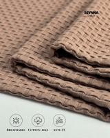 China 105cm Recycled Nylon Spandex Double Knit Fabric 360gsm for sale