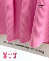 China Textured Swim Fabric 320gsm UPF 50+ Chlorine Resistant for sale