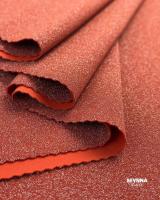 China 230gsm Weight Double Knit Fabric with Recycled Nylon and Metallic Finish for Summer and Autumn for sale