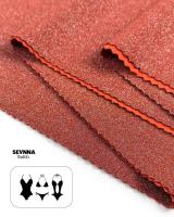 China 230gsm Weight Double Knit Fabric with Recycled Nylon and Metallic Finish for Summer and Autumn for sale