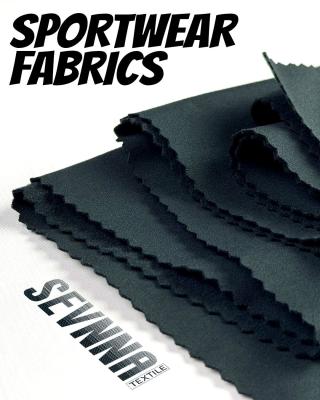 China High-Performance Running Fabrics with UPF 50+ Sun Protection, Elastic Hem, and Anti-odor Technology for Activewear for sale