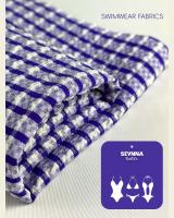 China Premium 200gsm Textured Swim Fabric with 120cm Width and Unique Textured Pattern for Swimwear for sale