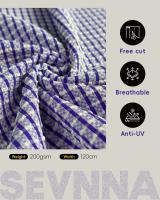 China Premium 200gsm Textured Swim Fabric with 120cm Width and Unique Textured Pattern for Swimwear for sale