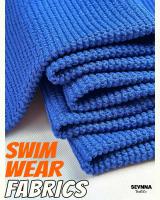 China Premium 360gsm Weight Textured Swim Fabric with 150cm Width and UPF 50+ Sun Protection for sale