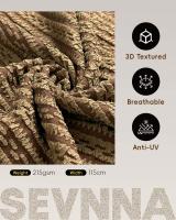 China High Density Double Knit Fabric with 215gsm Weight and 115cm Width for Eco-friendly Apparel Production for sale