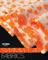 China Premium Textured Swim Fabric with UPF 50+ Sun Protection and 120cm Width for Swimwear Production for sale