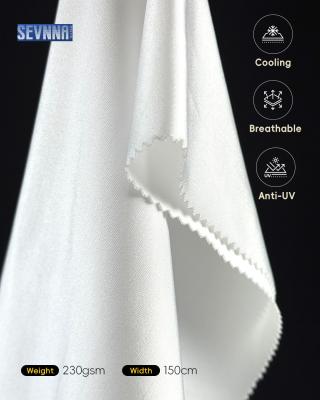 China 230gsm UPF 50+ Running Fabrics with 86%Polyester +14%Spandex for High-Performance Activewear for sale