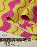 China Eco-friendly Recycled Swimwear Fabric with 78% Recycled Nylon 5% Metallic Silver and 17% Spandex for sale