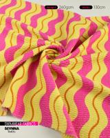China Eco-friendly Recycled Swimwear Fabric with 78% Recycled Nylon 5% Metallic Silver and 17% Spandex for sale