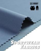 China 39%Nylon66 + 39%Nylon + 22%Black Spandex Sport Bra Fabric for Running/Yoga/Gym/Workout for sale