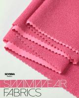 China Eco Friendly Swimwear Fabric with 150cm Width Silver Lurex and GRS Certified for Sustainable Swimwear for sale