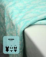 China 195gsm 50%Recycle Polyester + 38%Nylon + 12%Spandex Textured Swim Fabric for Swimwear for sale