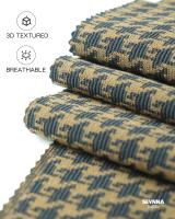China Quick Drying Textured Swim Fabric with 370gsm Weight and 135cm Width for High-Performance Swimwear for sale