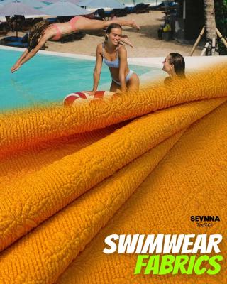China 300gsm Textured Swim Fabric for Swimwear for sale