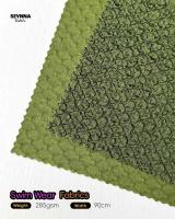 China 285gsm Chlorine Resistant Quick-Drying Recycled Swimwear Fabric for Sustainable Eco-Friendly Swimwear for sale