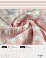 China Chlorine Resistant Eco Friendly Swimwear Fabric with Two Way Elastic and Quick Drying Properties for sale