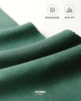 China High Stretchiness Textured Swim Fabric with 95% Organic Cotton and 5% Spandex for High Color Fastness for sale
