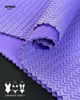 China 390gsm Recycled Nylon Textured Swim Fabric with UPF 50+ for Durable Swimwear for sale