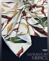 China 86% Nylon 14% Spandex Recycled Swimwear Fabric 205gsm Unisex Sustainable Swimwear Material for Eco-Friendly Swimwear Collections for sale