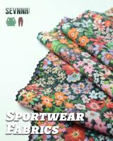 China Moisture-Wicking High Breathability Sport Bra Fabric with Green Textiles Super Soft Stretch for Activewear for sale