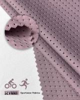 China UPF 50+ Running Fabrics with 190Gsm Weight and Flatlock Seams for High-Performance Athletic Textiles for sale