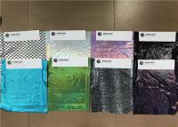 China Foil Hologram Double Knitted Printed Nylon Fabric For Leotard Garments for sale