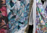 China Digital Printing Weft Knitting Recycled Polyester Fabric For Stripe Energy Bra for sale
