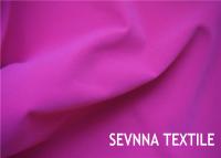 China Solid Plain Colors Nylon Elastane Fabric , 152cm Width Nylon Fabric For Bags for sale