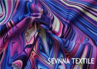 China Double Side Printing Poly Spandex Fabric With Double Printing Patterns for sale