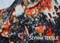 China Wet Printing Patterned Polyester Fabric , Spandex Lycra Polyester Jersey Fabric for sale