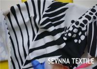 China Print Sublimation Printed Polyester Fabric , Interlock Knitting Brushed Poly Fabric for sale
