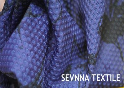 China Semi Dull Textured Recycled Nylon Fabric Activewear Textiles With Jacquard Stripes for sale