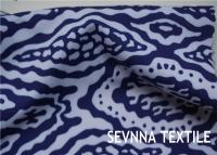 China Four Way Elastan Micro Fiber Patterned Lycra Fabric Chlorine Resistance for sale