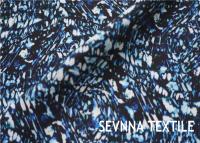 China Transfer Print Recycled Polyester Fabric Bralette Style 152cm Width for sale